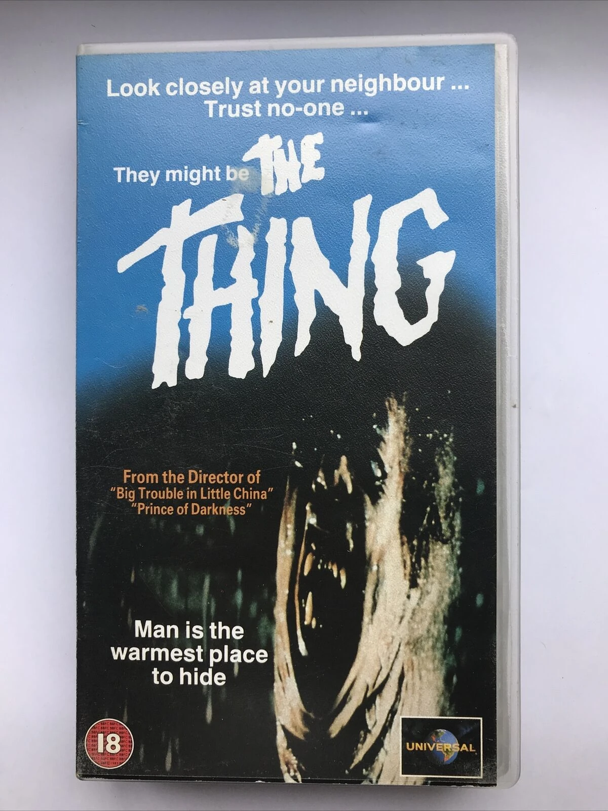 The Thing (1988) | CIC Video with Universal and Paramount (UK) Wiki ...