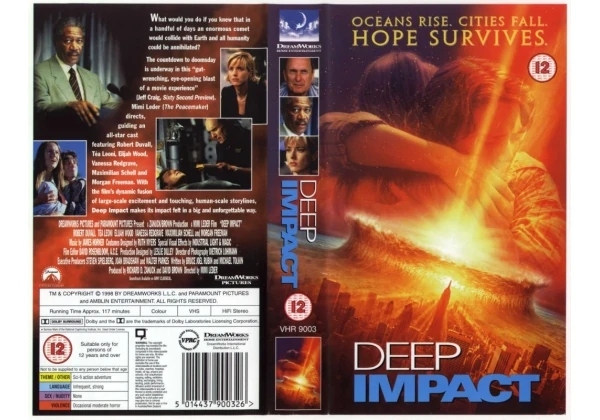 Deep Impact Vhs