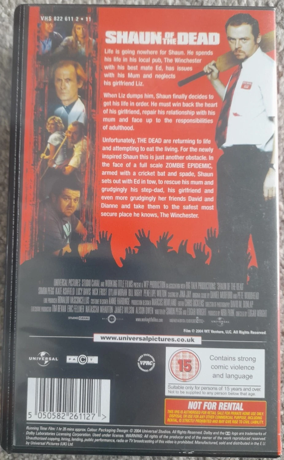 Shaun Of The Dead | CIC Video with Universal and Paramount (UK) Wiki ...