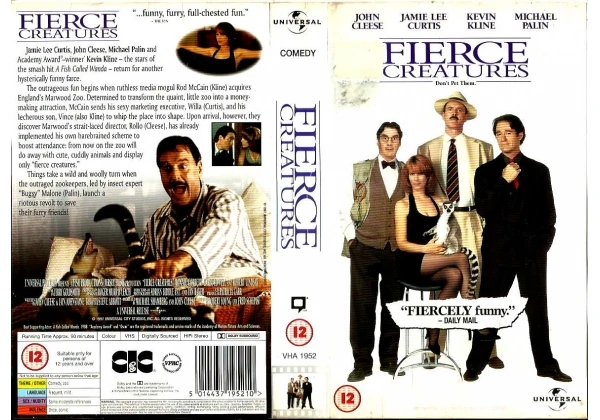 Fierce Creatures | CIC Video with Universal and Paramount (UK) Wiki ...