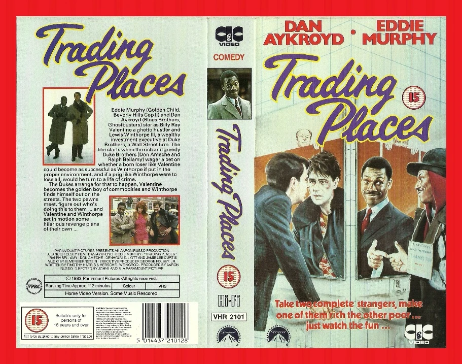 Trading Places | CIC Video with Universal and Paramount (UK) Wiki | Fandom