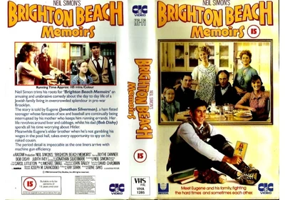 Brighton Beach Memoirs | CIC Video with Universal and Paramount (UK ...