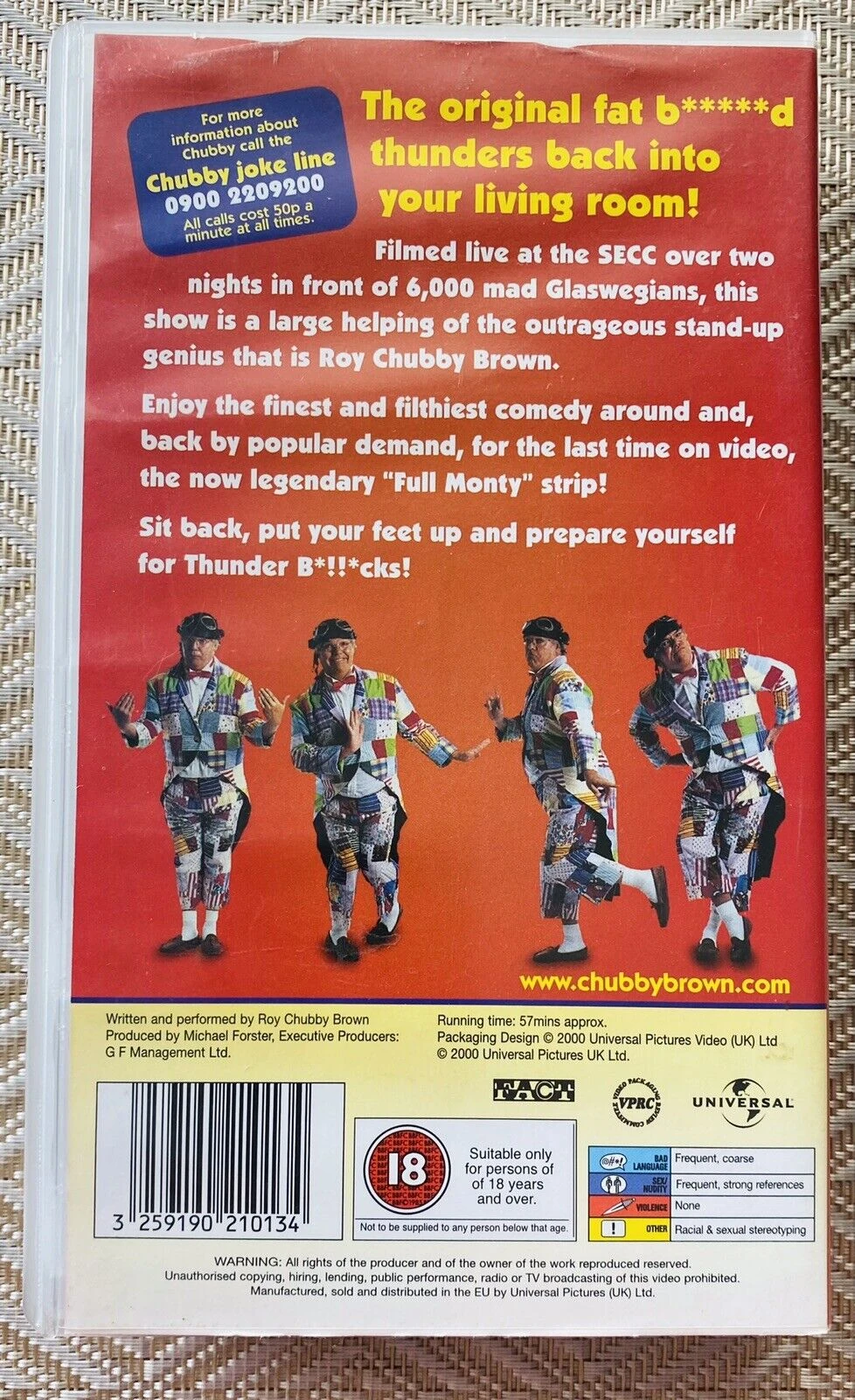 Roy Chubby Brown - Thunder Bollocks | CIC Video with Universal and ...