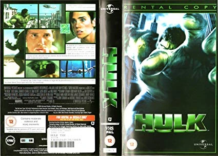 Hulk | CIC Video with Universal and Paramount (UK) Wiki | Fandom