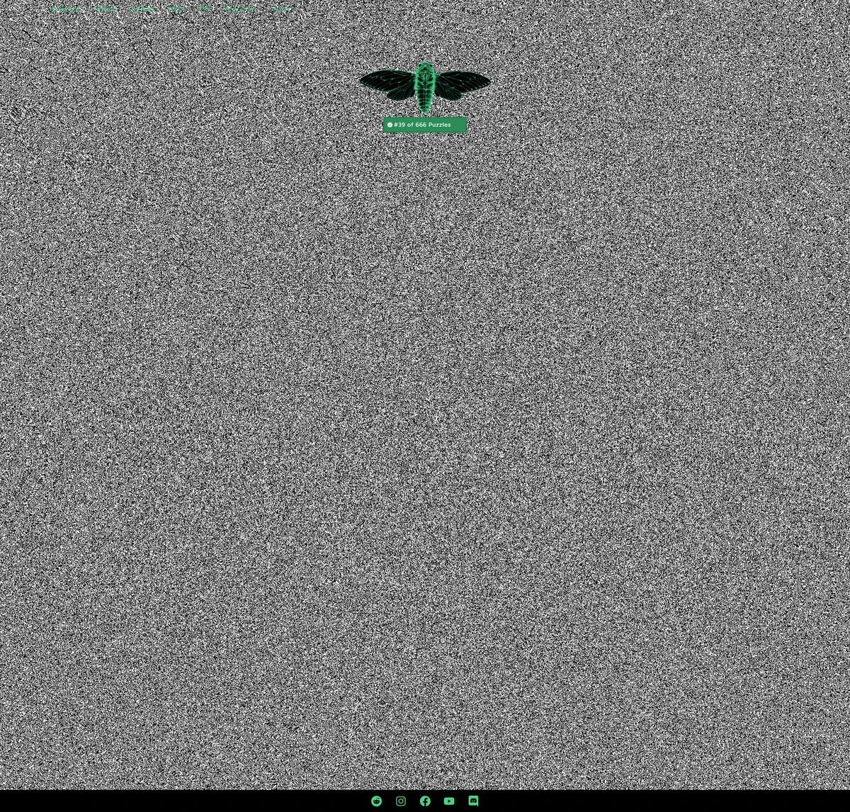 2025 Halloween Challenge Puzzle 39 | Cicada Detroit Wiki | Fandom