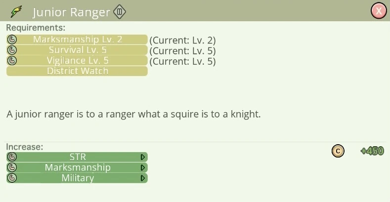 Junior Ranger | Ciel Fledge: A Daughter Raising Sim Game Wiki | Fandom