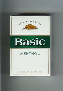 Basic Menthol (version 6a) KS-20-H - USA | Cigarettehistory Wikia | Fandom