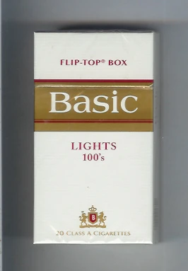 Basic Lights (version 5) L-20-H - USA | Cigarettehistory Wikia | Fandom