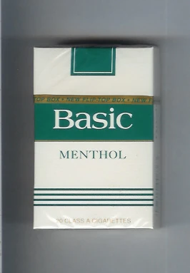 Basic Menthol (version 4) KS-20-H - USA | Cigarettehistory Wikia | Fandom