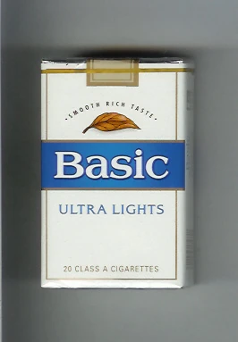 Basic Ultra Lights (version 6a) KS-20-S - USA | Cigarettehistory Wikia ...