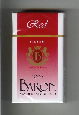 Baron Red (Full Flavor) L-20-H - USA | Cigarettehistory Wikia | Fandom