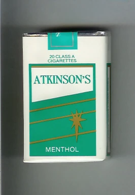 Atkinson's Menthol KS-20-S - USA | Cigarettehistory Wikia | Fandom