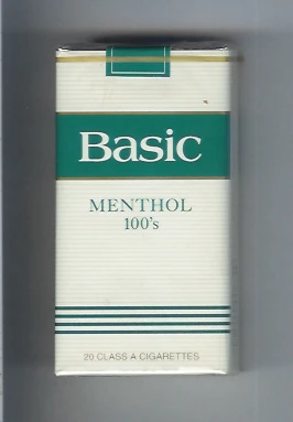 Basic Menthol (version 4) L-20-S - USA | Cigarettehistory Wikia | Fandom