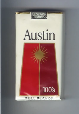 Austin Full Flavor (version 4) L-20-S - USA | Cigarettehistory Wikia ...