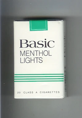 Basic Menthol Lights (version 3) KS-20-S - USA | Cigarettehistory Wikia ...