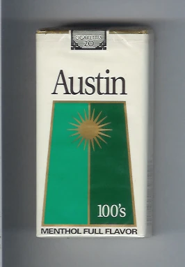 Austin Menthol (version 4) L-20-S - USA | Cigarettehistory Wikia | Fandom