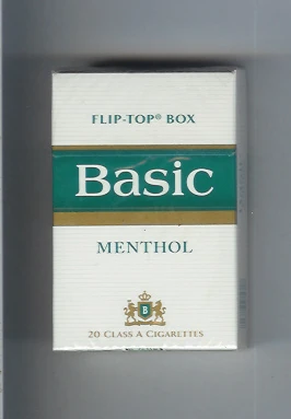 Basic Menthol (version 5) KS-20-H - USA | Cigarettehistory Wikia | Fandom