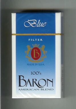 Baron Blue (Lights) L-20-H - USA | Cigarettehistory Wikia | Fandom