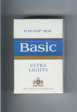 Basic Ultra Lights (version 5) KS-20-H - USA | Cigarettehistory Wikia ...