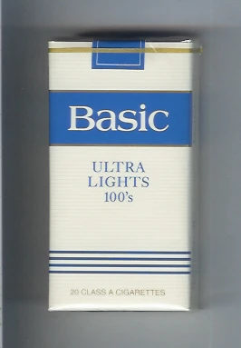 Basic Ultra Lights (version 4) L-20-S - USA | Cigarettehistory Wikia ...