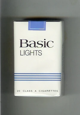 Basic Lights (version 3) KS-20-S - USA | Cigarettehistory Wikia | Fandom