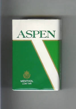 Aspen Menthol KS-20-S - USA | Cigarettehistory Wikia | Fandom
