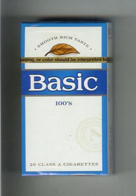 Basic Blue (Ultra Lights) (version 6c) L-20-H - USA | Cigarettehistory ...