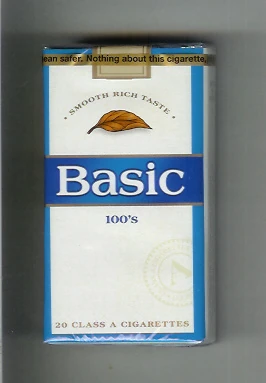 Basic Blue (Ultra Lights) (version 6c) L-20-S - USA | Cigarettehistory ...