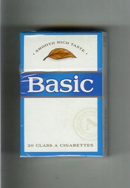 Basic Blue (Ultra Lights) (version 6c) KS-20-H - USA | Cigarettehistory ...