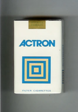Actron (B&W generic) KS-20-S - USA | Cigarettehistory Wikia | Fandom