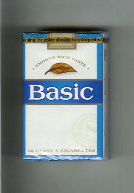 Basic Blue (Ultra Lights) (version 6c) KS-20-S - USA | Cigarettehistory ...