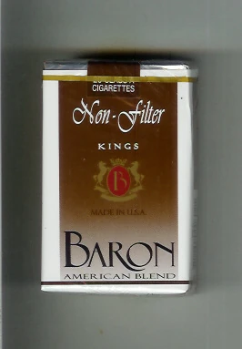 Baron Non-Filter KS-20-S - USA | Cigarettehistory Wikia | Fandom