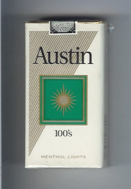 Austin Menthol Lights (version 3) L-20-S - USA | Cigarettehistory Wikia ...