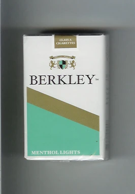 Berkley Menthol Lights (version 1) KS-20-S - USA | Cigarettehistory ...