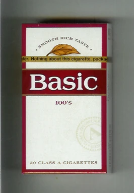 Basic Red (Full Flavor) (version 6c) L-20-H - USA | Cigarettehistory ...