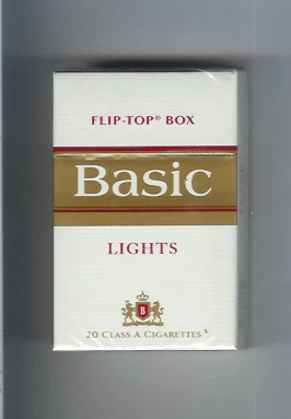 Basic Lights (version 5) KS-20-H - USA | Cigarettehistory Wikia | Fandom