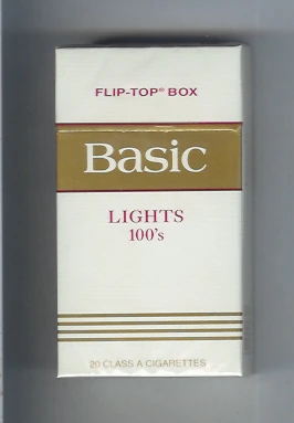 Basic Lights (version 4) L-20-H - USA | Cigarettehistory Wikia | Fandom