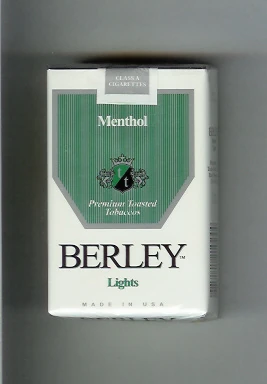Berley Menthol Lights (version 1) KS-20-S - USA | Cigarettehistory ...