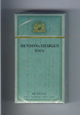 Benson & Hedges Menthol 100's (version 1b) L-20-H - USA ...