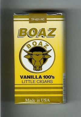 Boaz Vanilla L-20-S - USA | Cigarettehistory Wikia | Fandom