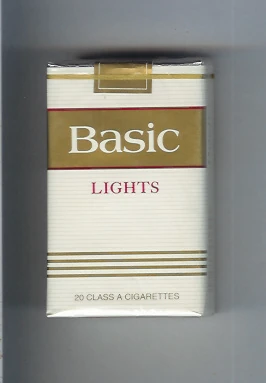Basic Lights (version 4) KS-20-S - USA | Cigarettehistory Wikia | Fandom