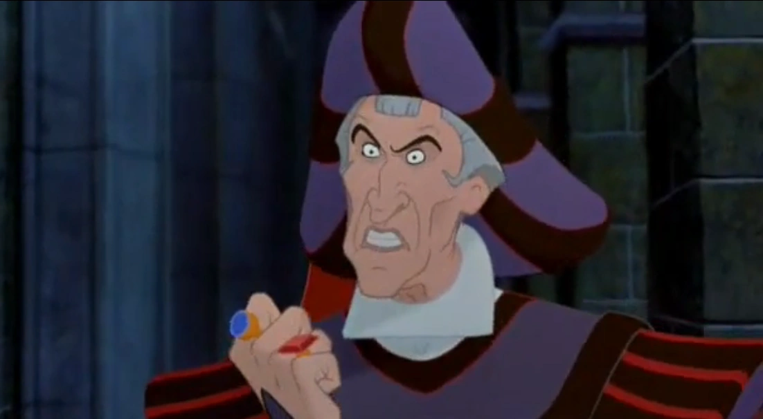 Disney Villains Judge Claude Frollo