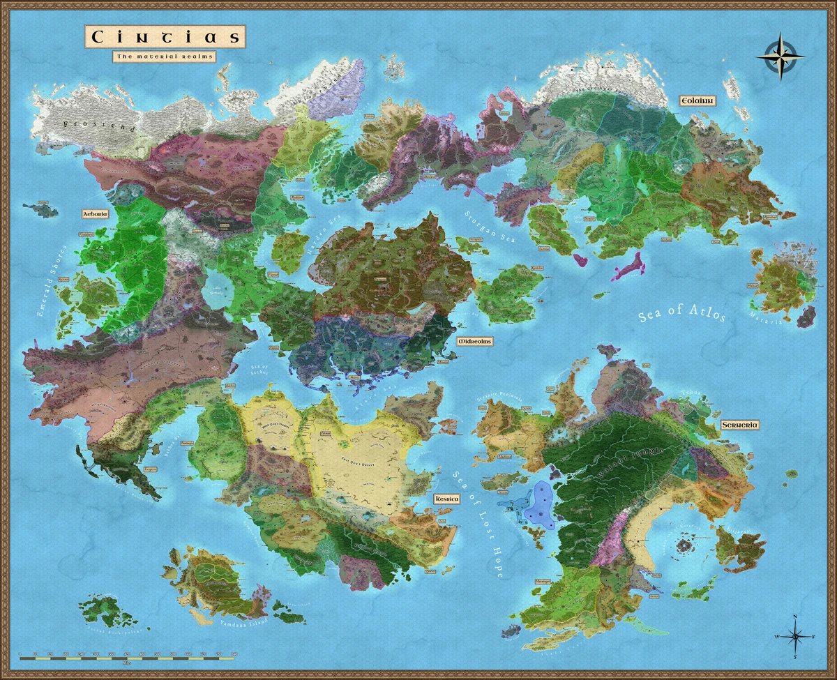 World Map | Cintias Wiki | Fandom