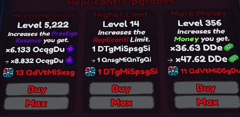 Replicanti Upgrades | Circle Grinding Incremental Wiki | Fandom