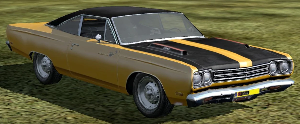 1969 Plymouth Road Runner (Yellow) | City Life RPG Wiki | Fandom