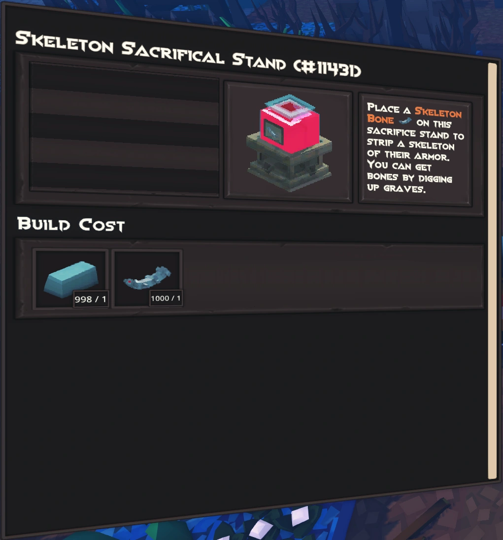 Skeleton Sacrifice Stand | CityWars Tower Defense Wiki | Fandom