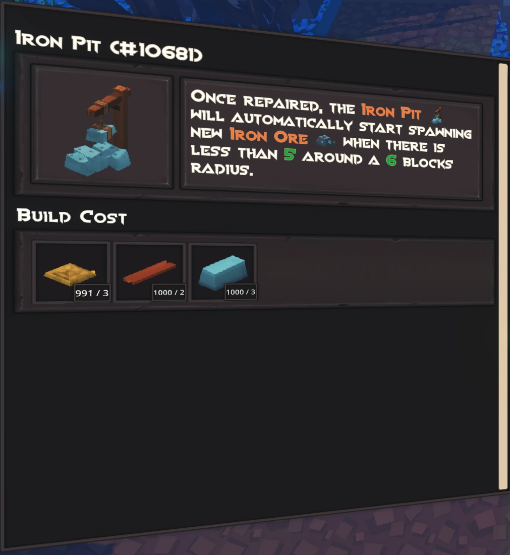 Iron Pit | CityWars Tower Defense Wiki | Fandom