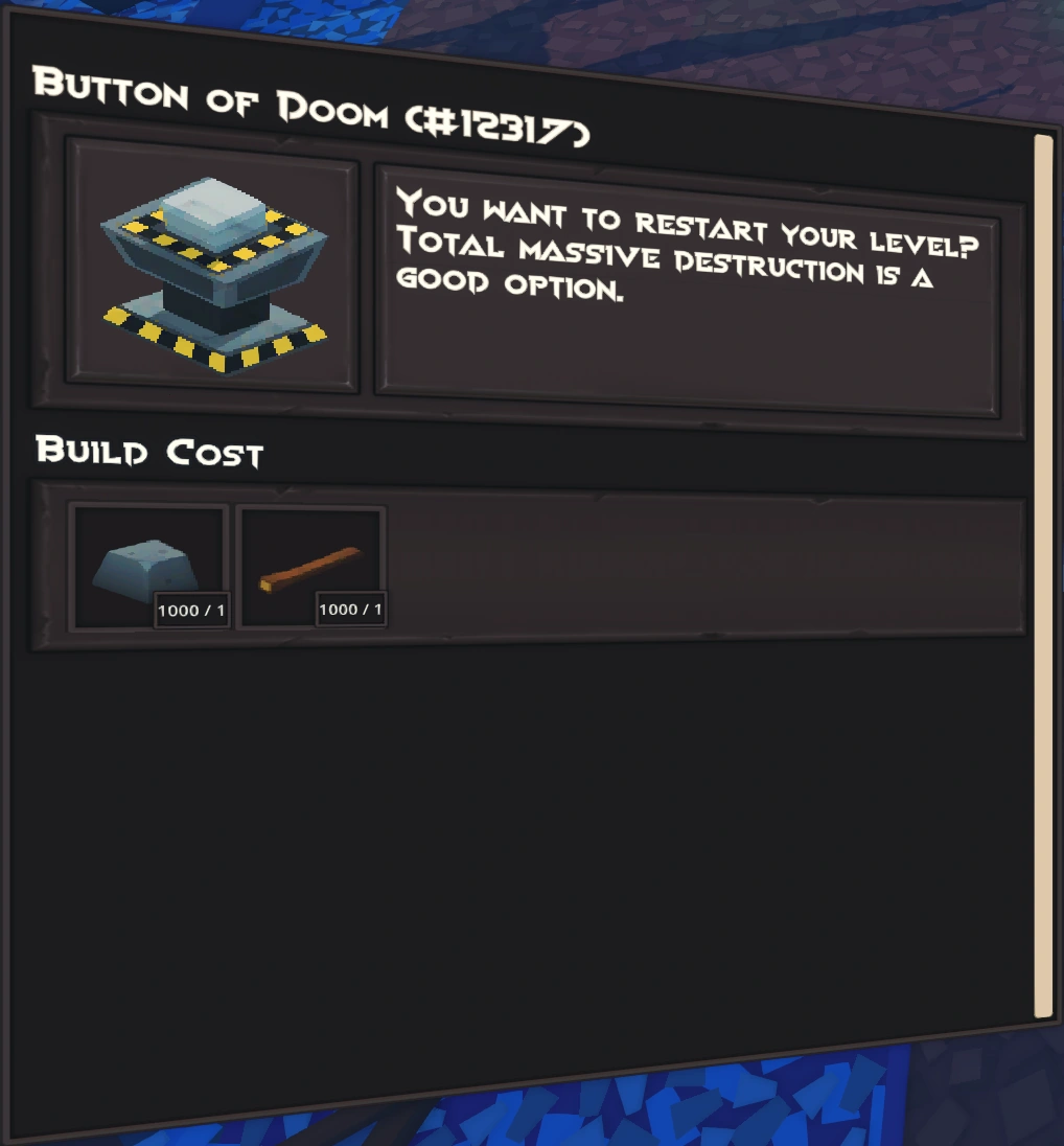 Button of Doom | CityWars Tower Defense Wiki | Fandom