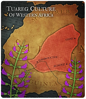 Tuareg Tribe Map