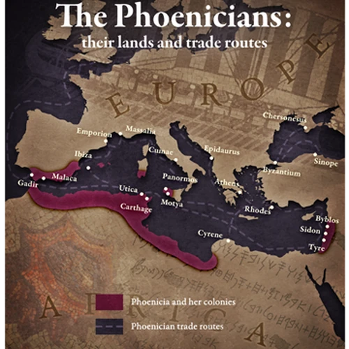 Phoenician Civilization Map